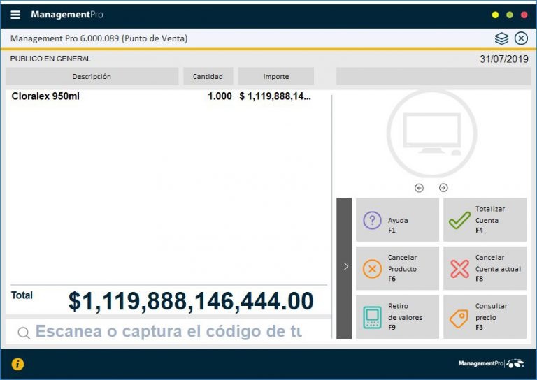 RETAIL Mensaje Advertencia Arithmetic Overflow O File Already Open