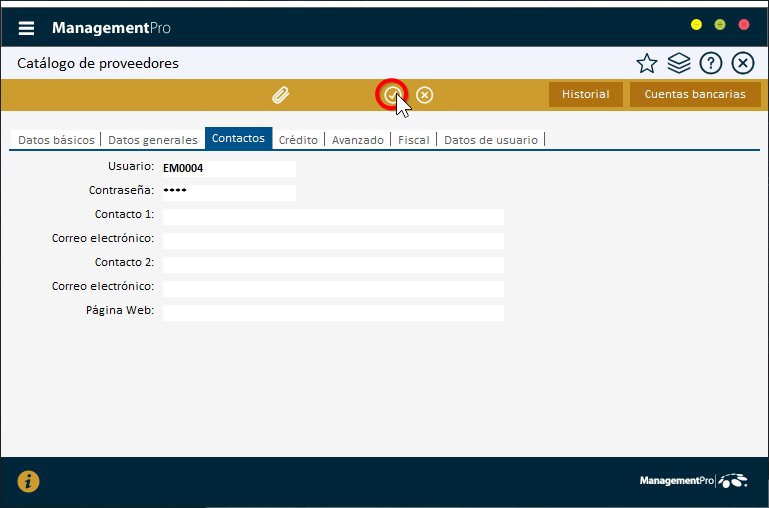 Manual portal de proveedores