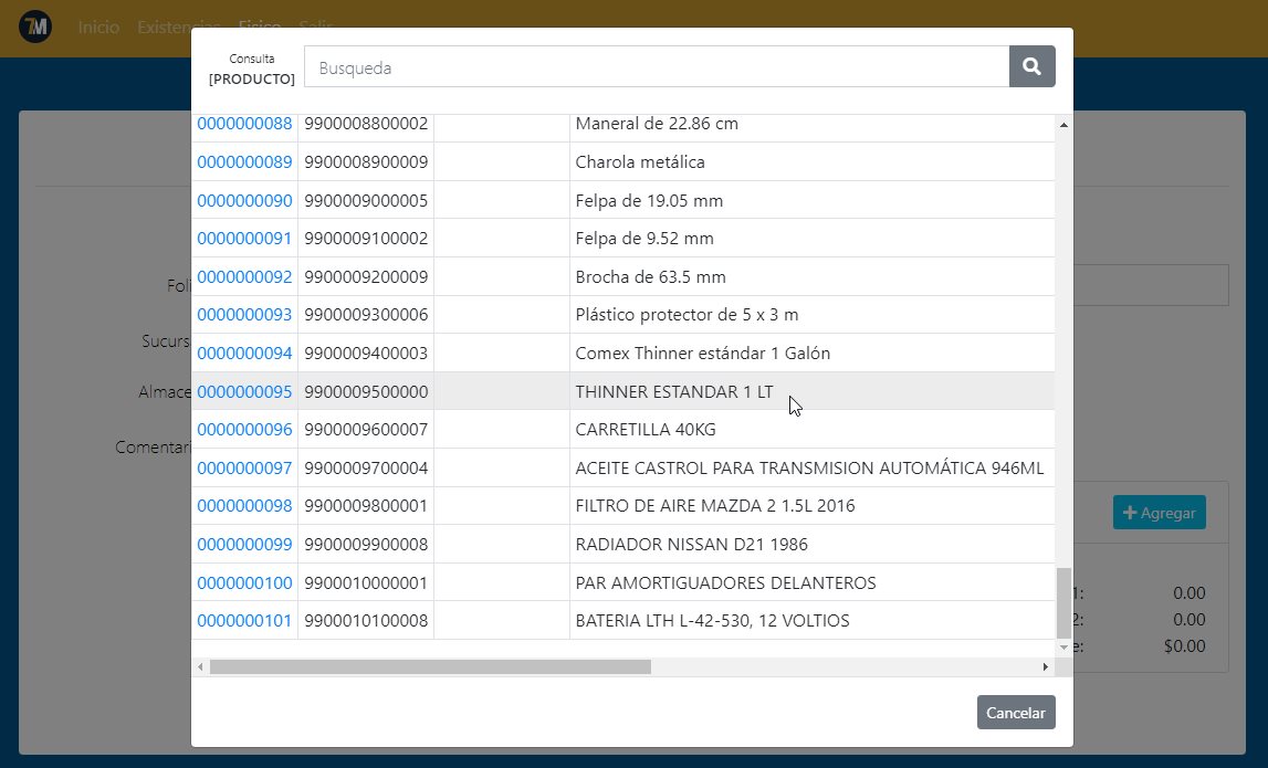 Pocket | Inventario físico