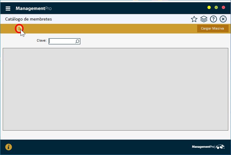 Crear membrete con logo en formato