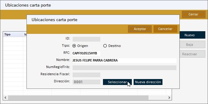Catálogo de clientes