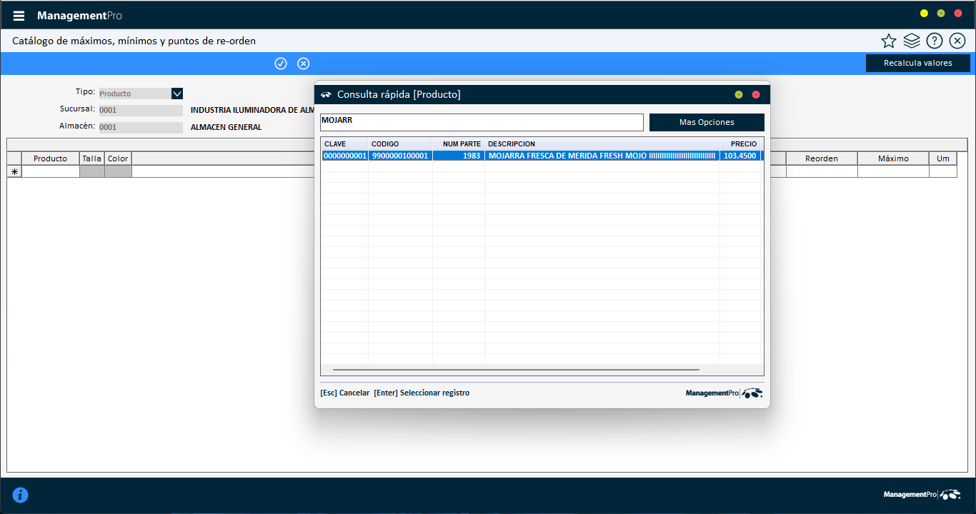 ERP | Cómo Configurar los Niveles de Inventario: Máximos, Mínimos y Punto de Reorden