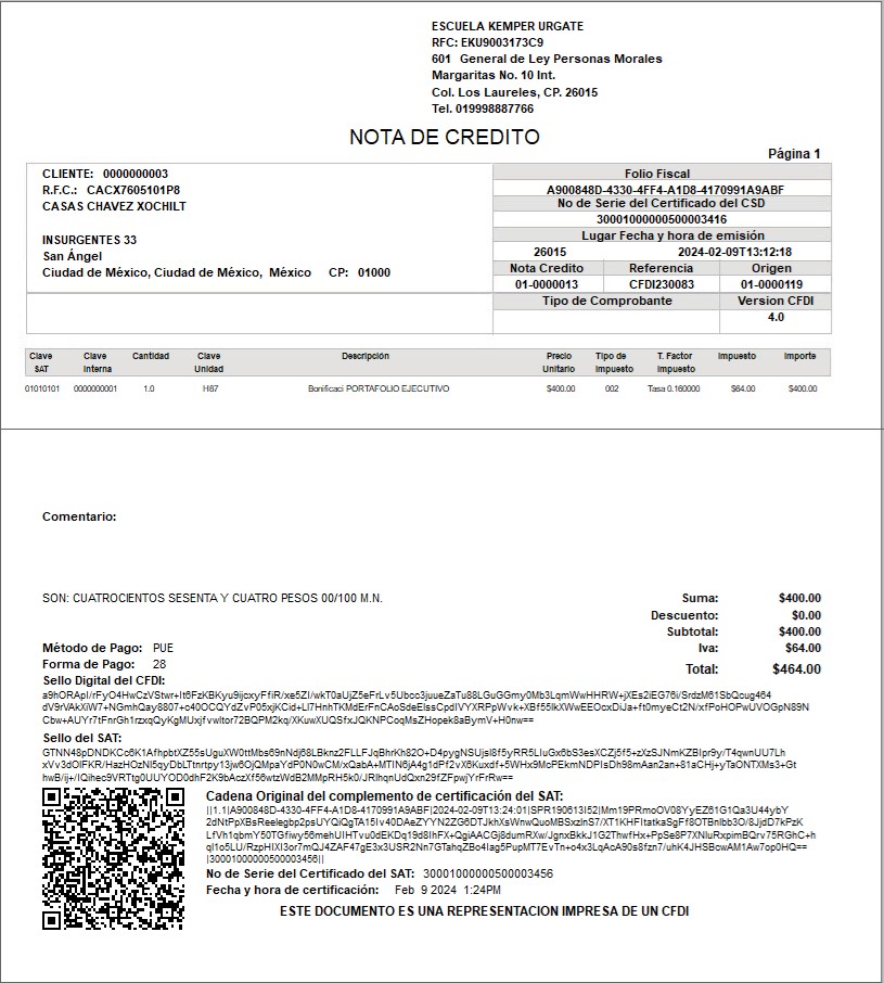 ERP | Cómo Generar Notas de Crédito por Bonificación
