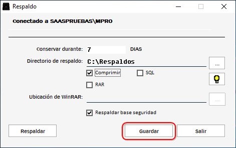 ERP | Tutorial para Crear Respaldos Manuales del Sistema ManagementPro